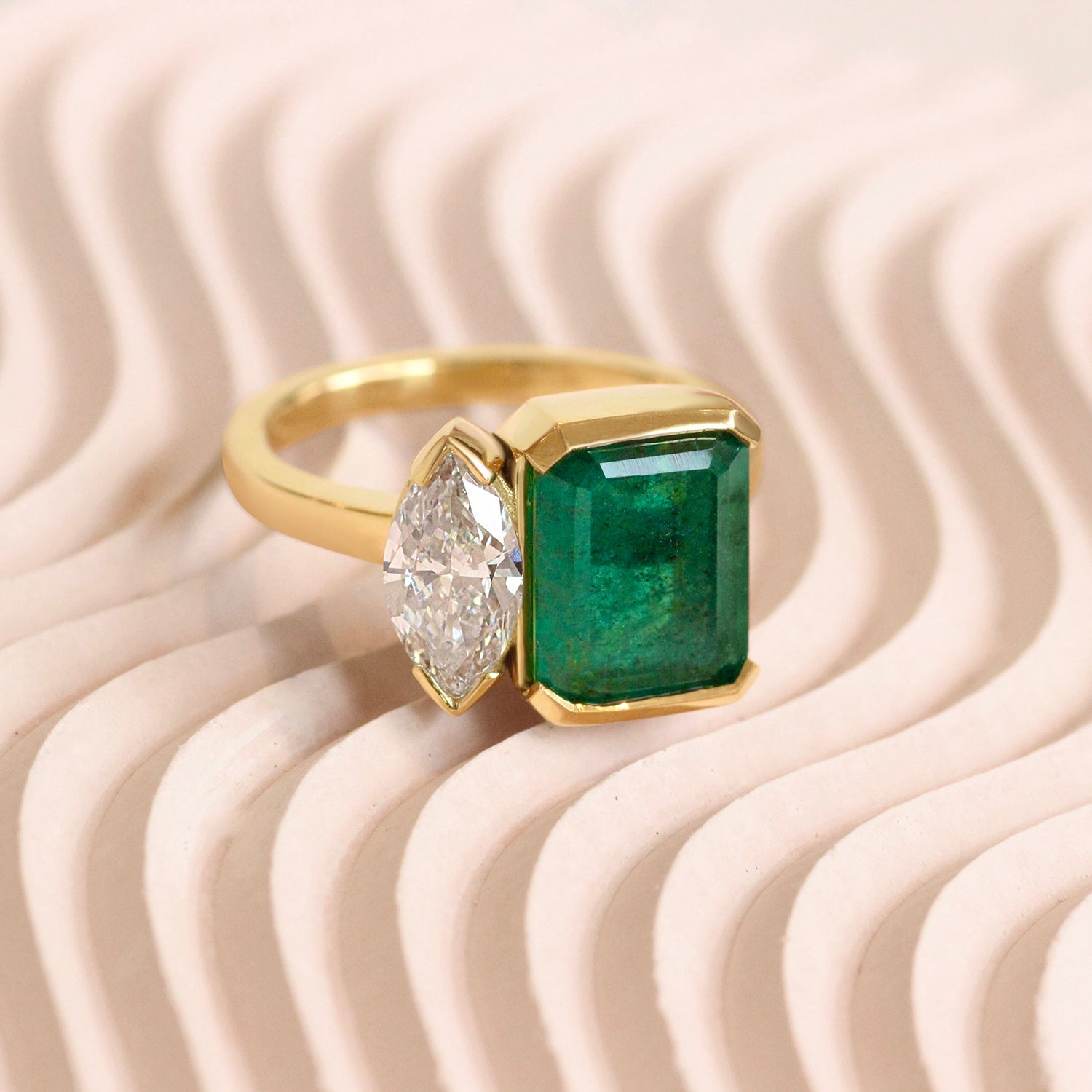 Alyssa + Andres - Bespoke Gallery - Custom with Goldpoint Jewelry